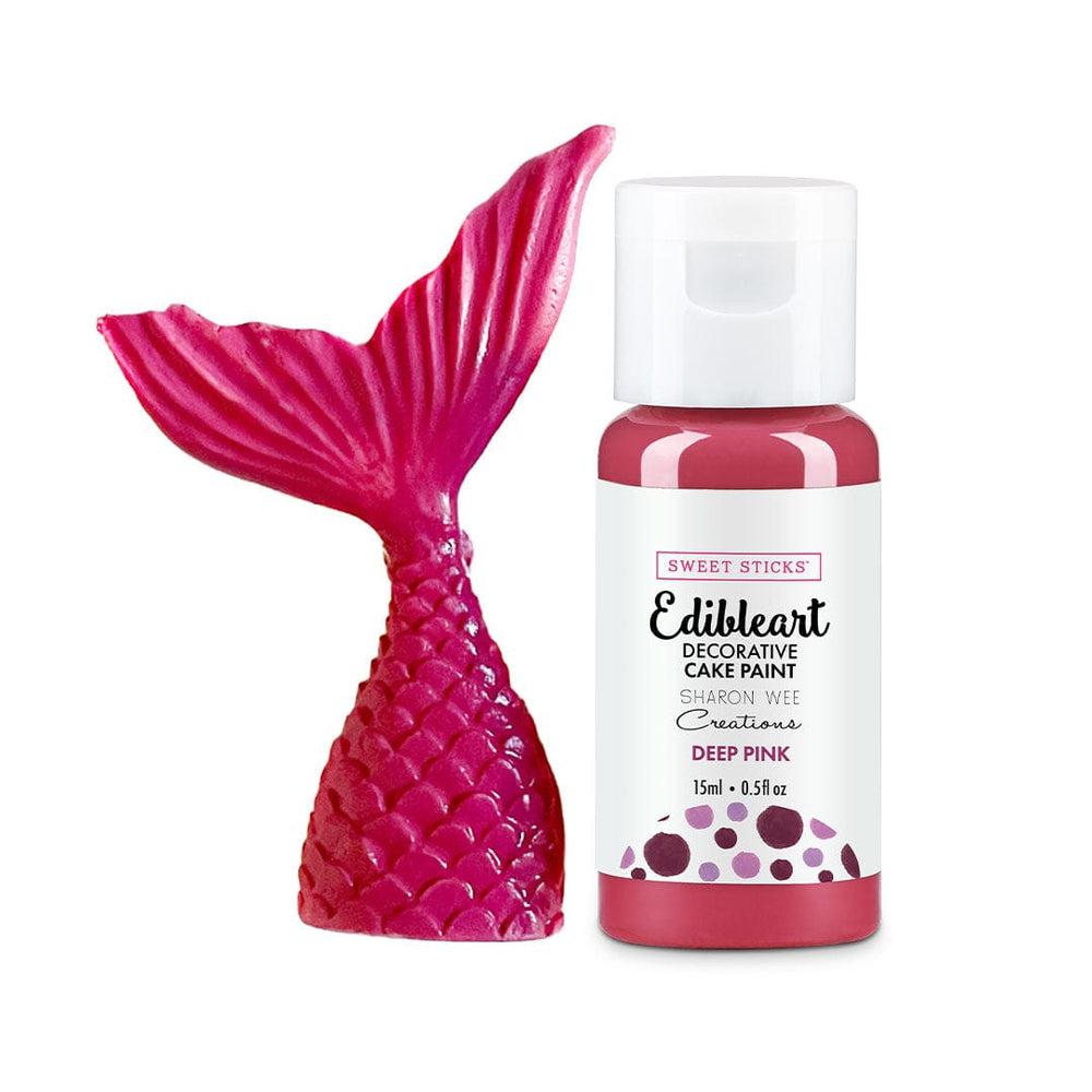 Sweet Sticks Deep Pink Edible Art Decorative Paint